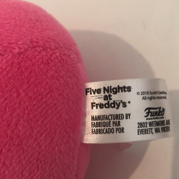 Funko | Toys | Five Nights At Freddy Blacklight Freddy Plush Pink ...